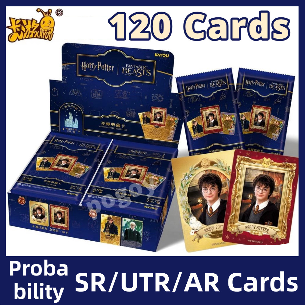 120Pcs Harry Potter Card kayou Draco Malfoy rare CR/UTR/AR kad anime ...