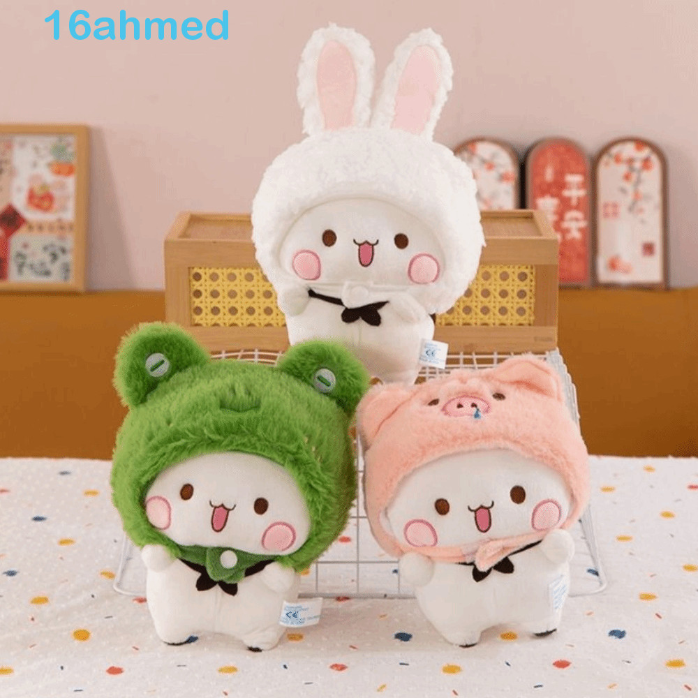 AHMED Bubu And Dudu Panda Plush Toy, With Hat Fluffy Stuffed Animals ...