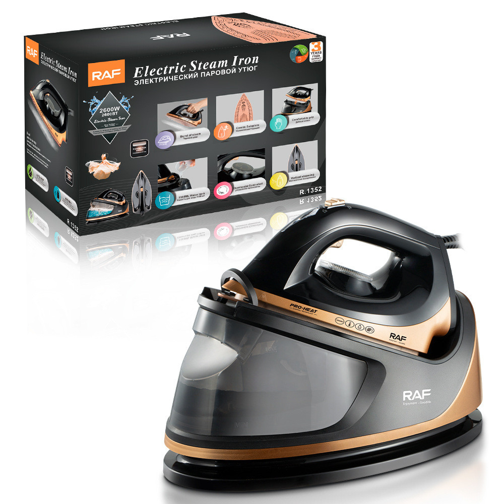 British standard pressure steam electric iron hanging bottle type ...