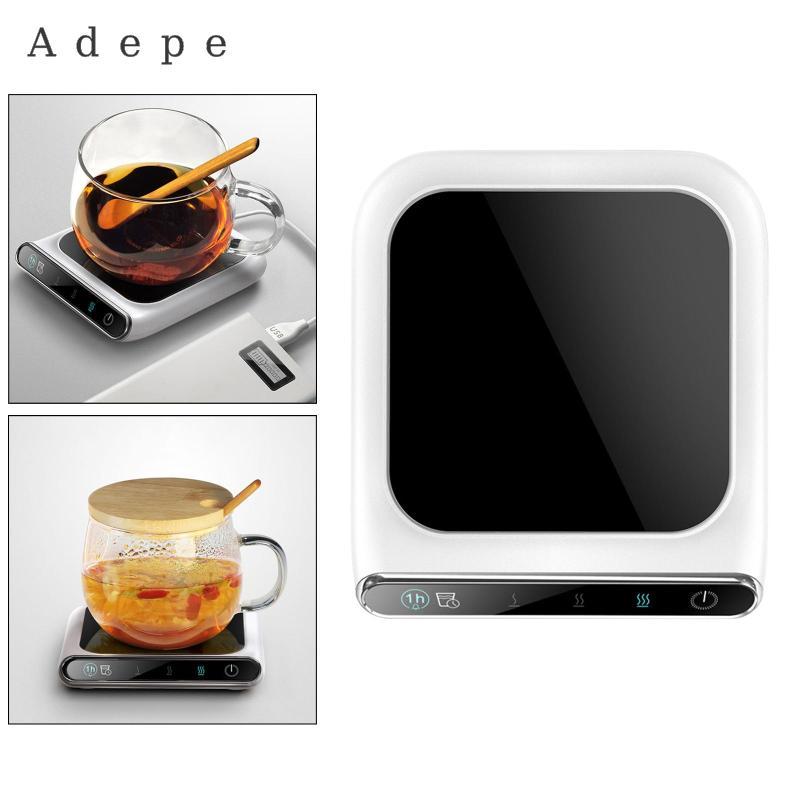 [Adepe] 10W USB Coffee Mug Warmer Tea Heater Electric Glass Ceramic Cup ...