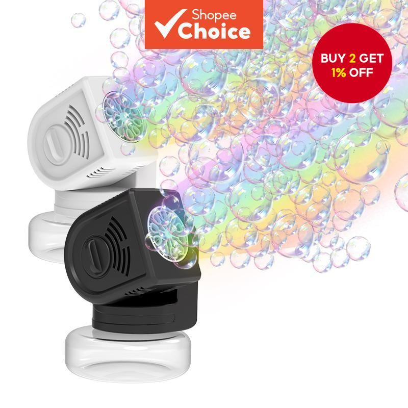 An adjustable-height bubble machine suitable for children, capable of ...