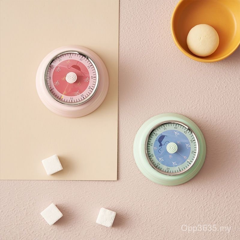 Magnetic Magnetic Timer Timer Refrigerator Sticker Mechanical Clock ...