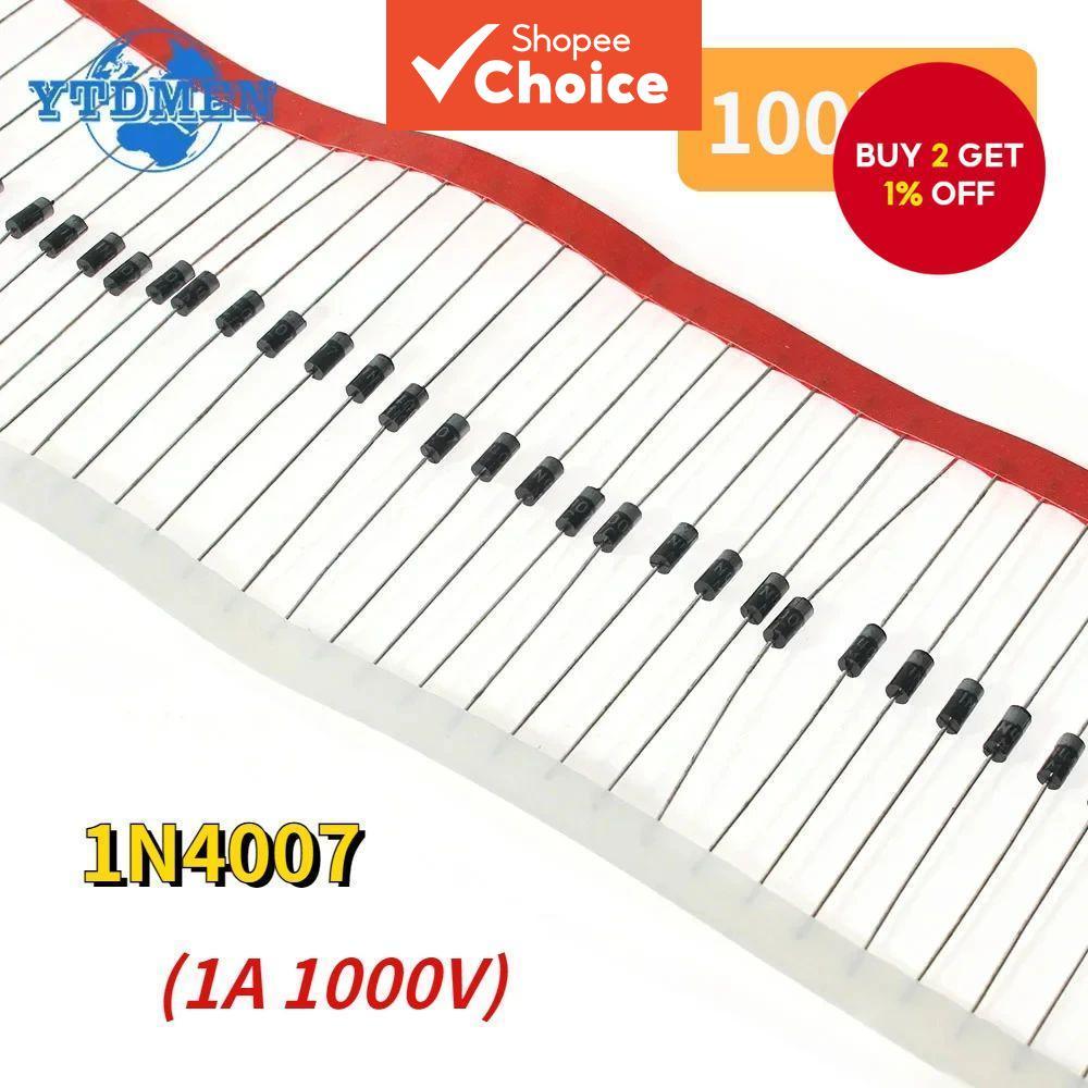 High Quality 1N4007 Rectifier Diode 1A 1000V Rectifiers Diodes DO-41 ...