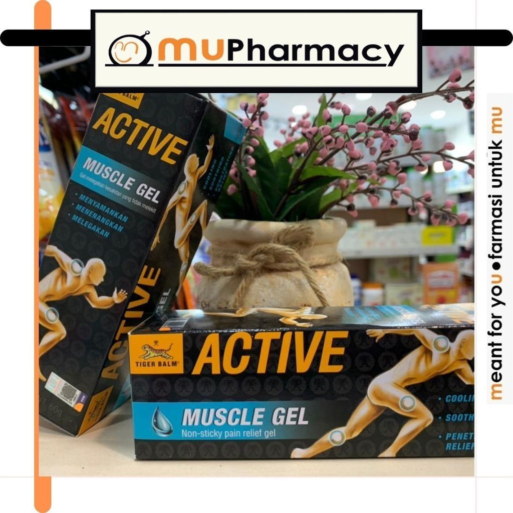 Tiger Balm Active Muscle Gel 60G | Shopee Malaysia