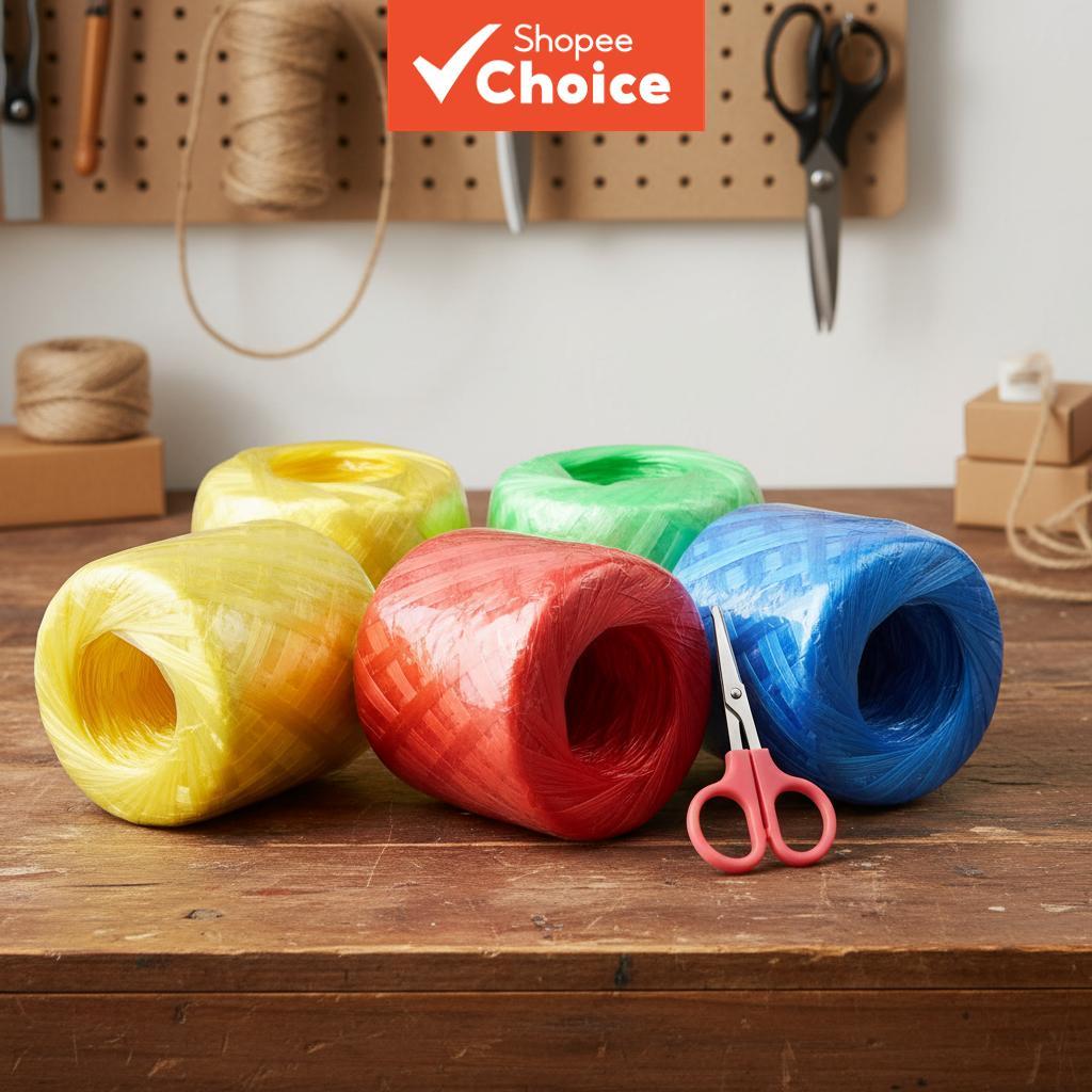 Multicolor Nylon Packing Rope Plastic Binding Thread for Securing Books ...