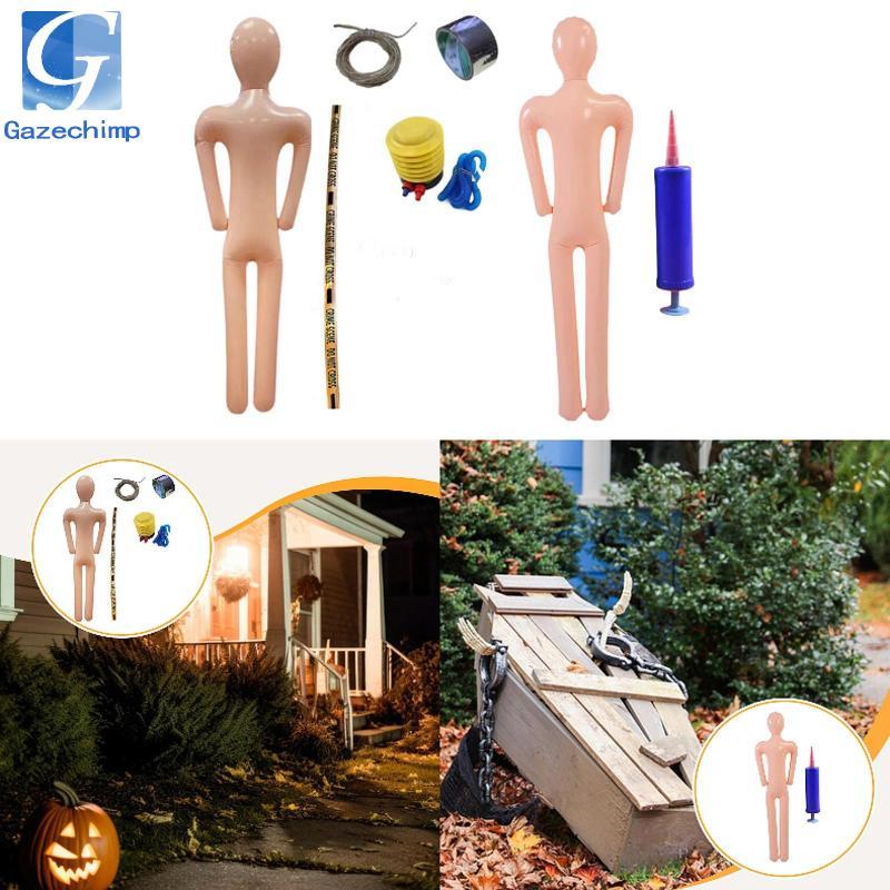 Gazechimp Inflatable Mannequin Full Body Dummy Model Horror Prop PVC ...