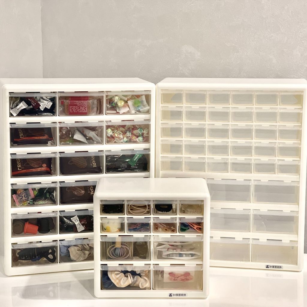 【1.6万人收藏】抽屉式零件盒 OZL2 Tool Box，Kabinet Penyimpanan Plastik Telus，Laci ...