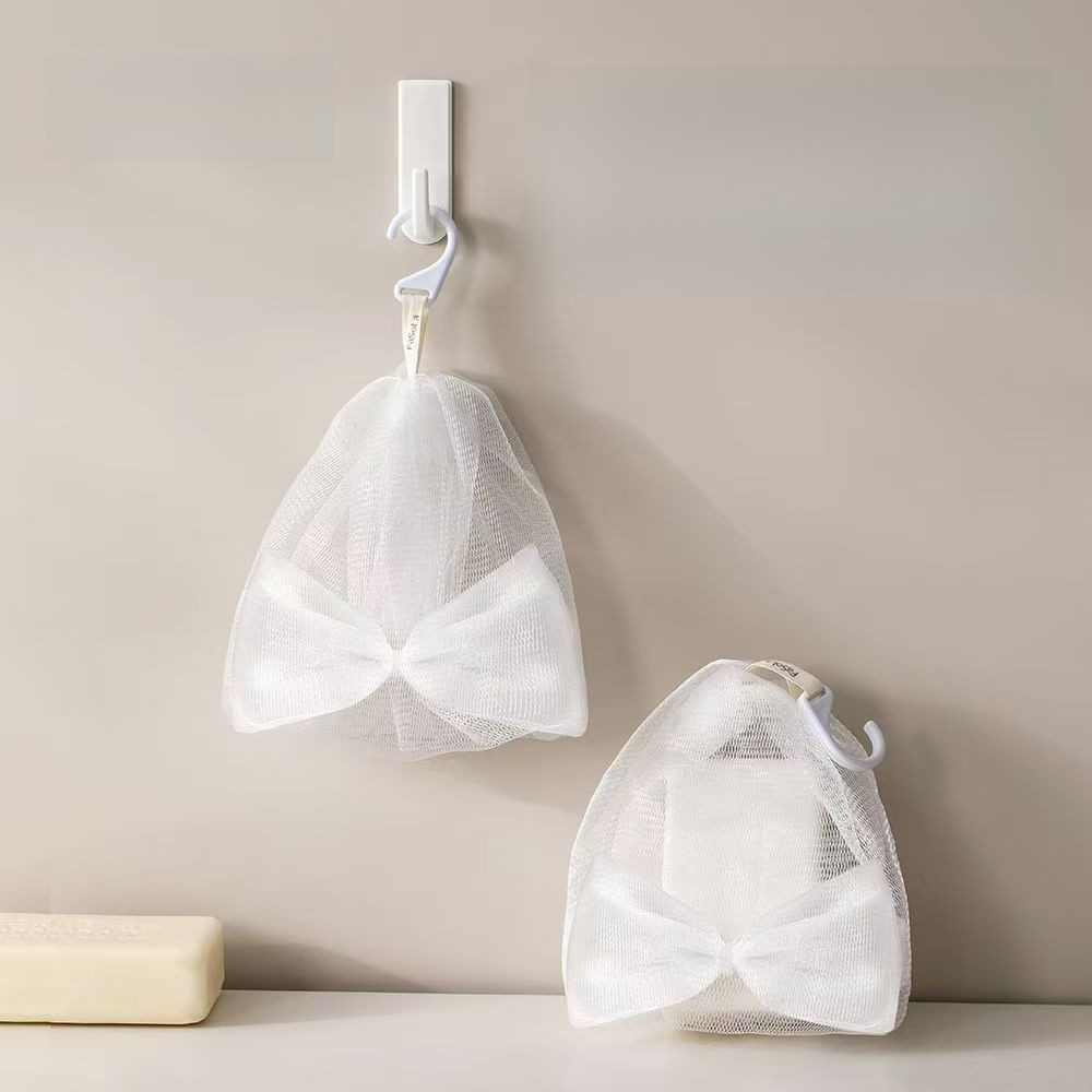 Soap foaming bag/Face cleansing foaming net/fine foaming soap net bag ...