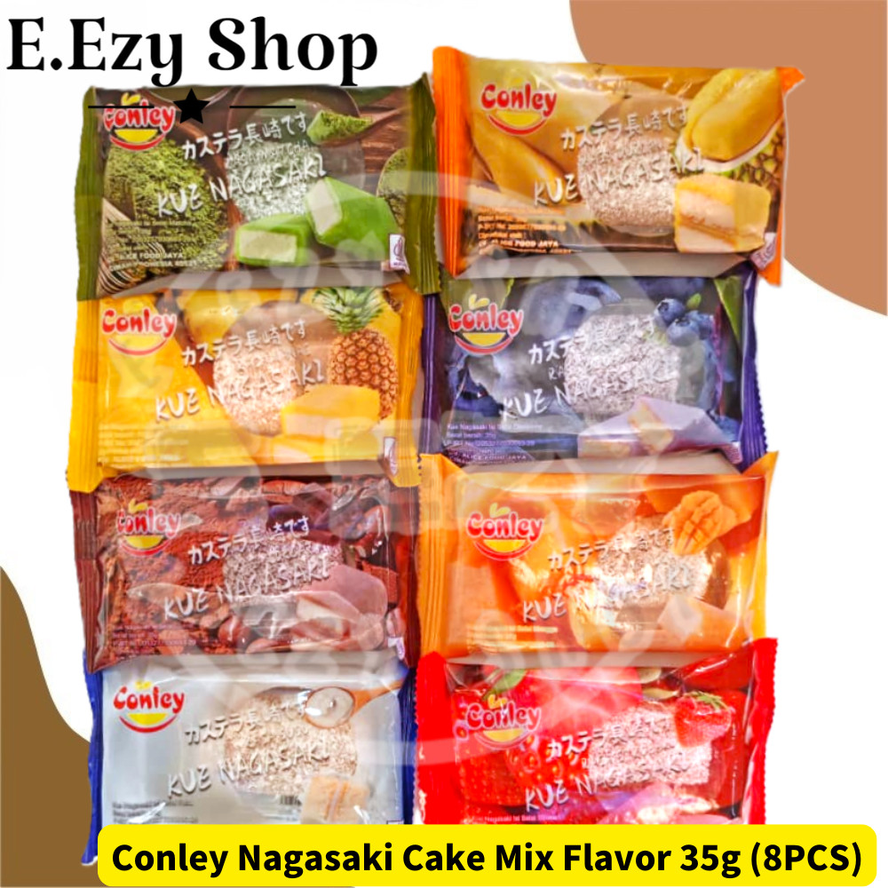 Conley Nagasaki Mochi Cake 35g x 5Pcs | Shopee Malaysia