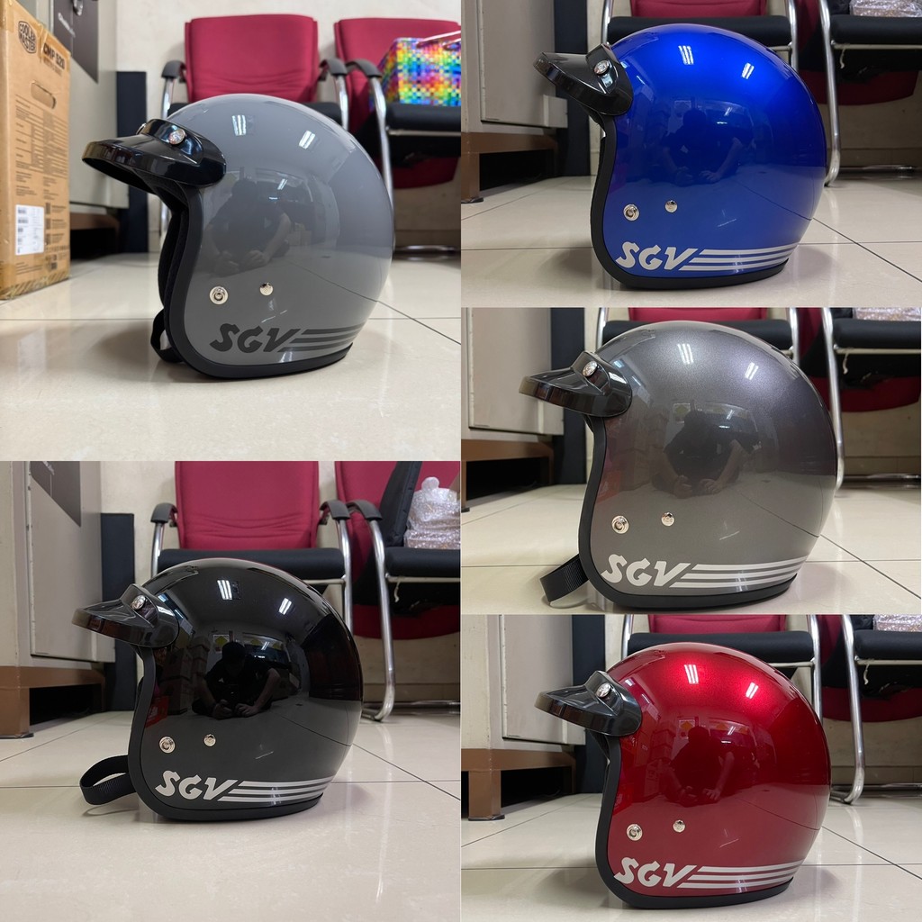 SGV 62 SPECIAL HELMET SIZE XL SGV SPECIAL HELMET 62 SGV 62 HELMET TOPI ...