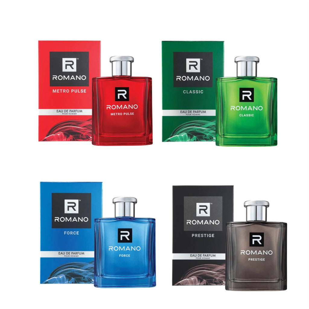 Romano Men Eau De Parfum (EDP) Perfume 100ml | Shopee Malaysia