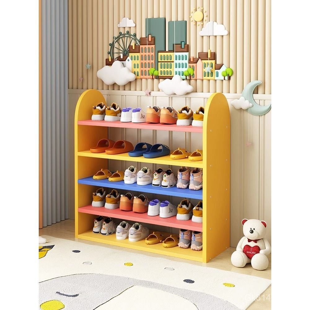 Small Small Indoor Cartoon Small Shoe Rack Children Free Shipping Shoe ...