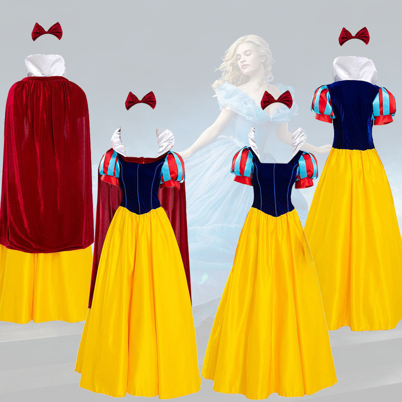 Snow White Dress Snow White and the Dwarf Game Uniform Adult Stage ...