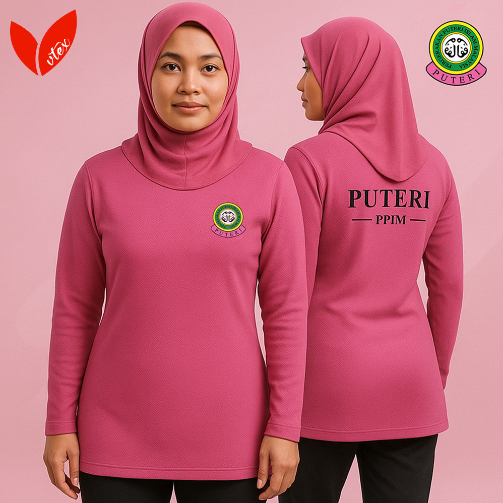 JERSEY T.SHIRT PUTERI ISLAM PPIM SCHOOL UNIFORM | Shopee Malaysia