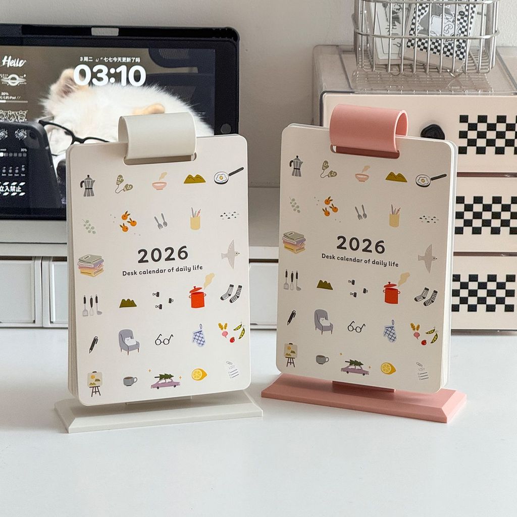 Desk Calendar Flip Calendar Desk Desk Note Plan Monthly Calendar _ Ei ...