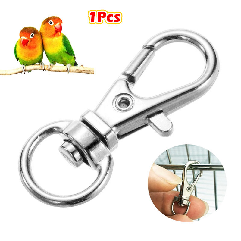 Bird Cage Lock Stainless Steel Hook for Pigeons Parrots Birdcage ...