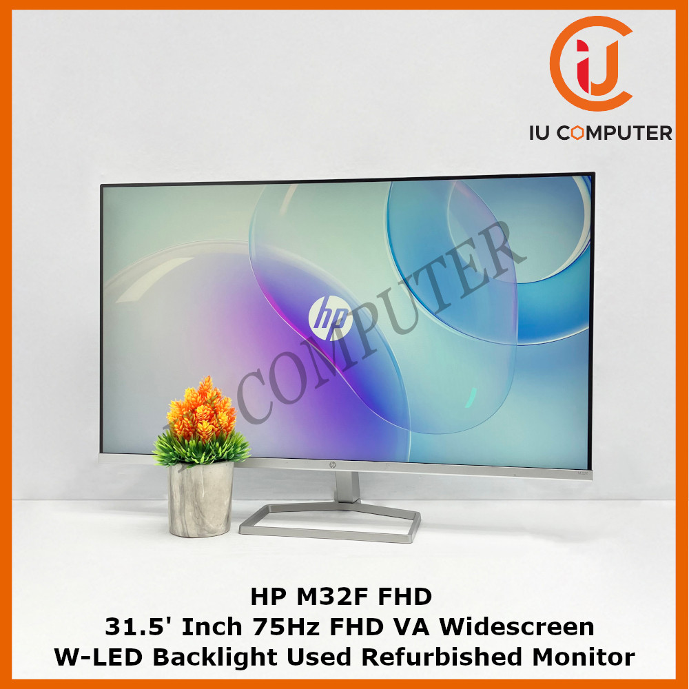 HP M32F FHD 31.5 INCH 75HZ FHD VA W-LED BACKLIGHT WIDESCREEN USED ...