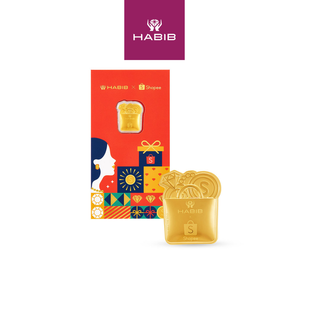 HABIB X Shopee 2025 | 999.9 Gold Wafer (0.20g) | Shopee Malaysia