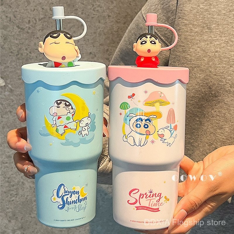[Genuine] Cartoon Crayon Shin-Chan Thermos Cup High-value Crayon Shin ...
