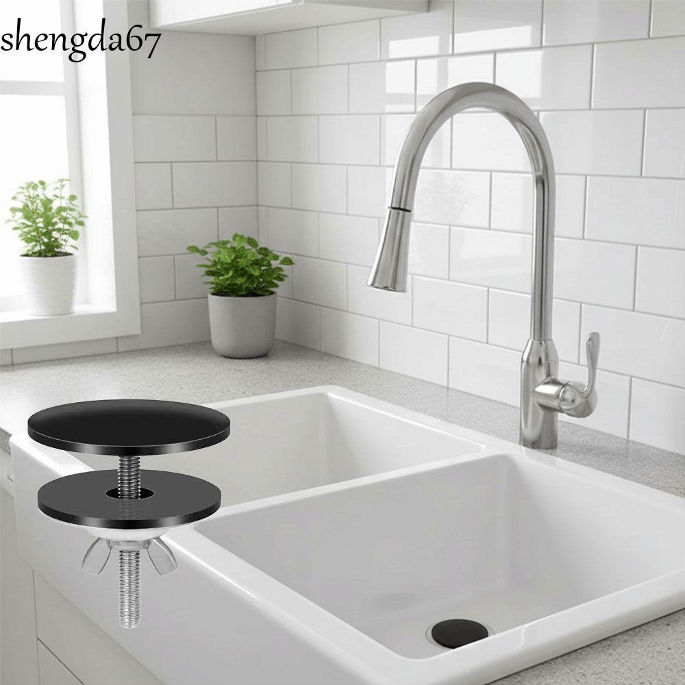 SHENGDA Faucet Hole Cover, Black Color Finishing Cover Sink Tap Hole ...