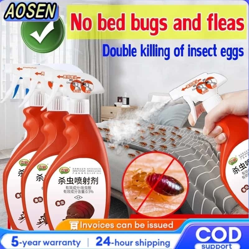 【100% effective】bed bug spray killer bed bug killer dust mite spray ...