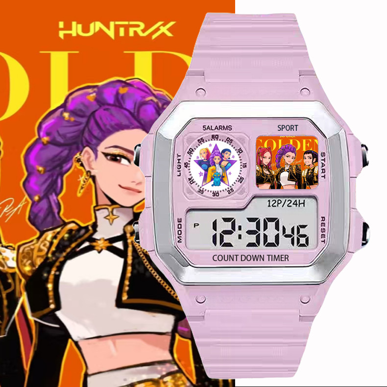 K Kpop Girls Waterproof Watch Christmas Birthday Gift Watch K-Pop Demon ...