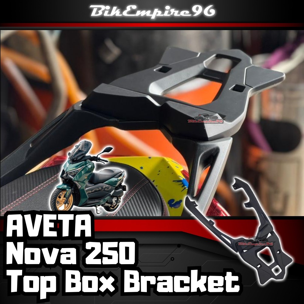 Aveta NOVA 250 Top Box Bracket Bracket Cast Iron Rear Tool Box Case ...