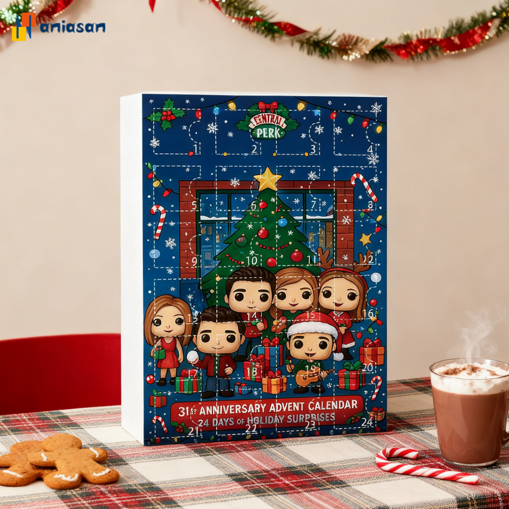 (aniasan) Kids Christmas Countdown Advent Calendar for Kids Christmas ...