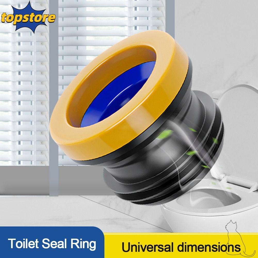 TOPSTORED Toilet Bowl Flange, Odor-resistant Replacement Sealing Ring ...