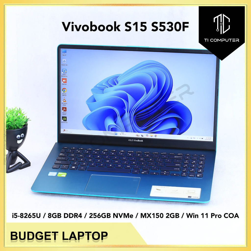 ASUS Vivobook S15 S530F Intel i5-8265U 8GB DDR4 RAM 256GB NVMe SSD ...
