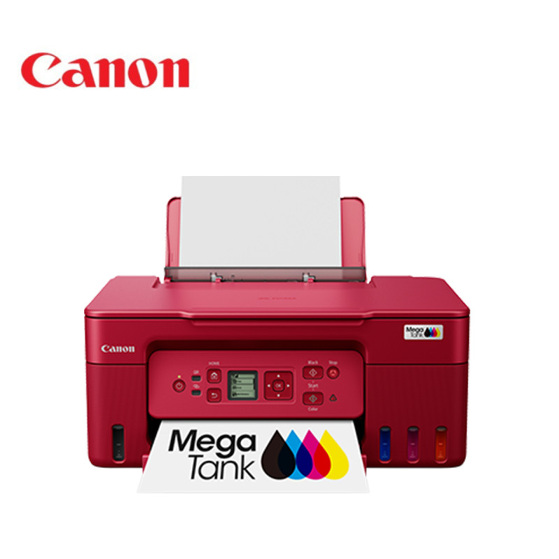 Canon Pixma G3770 Wireless MegaTank Printer Red ( Print, Scan, Copy ...