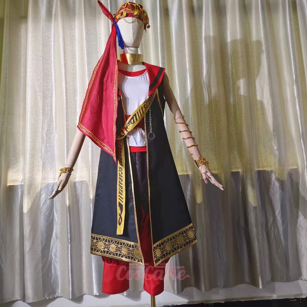 Disney Twisted-Wonderland kalim Aladdin cosplay costume set | Shopee ...