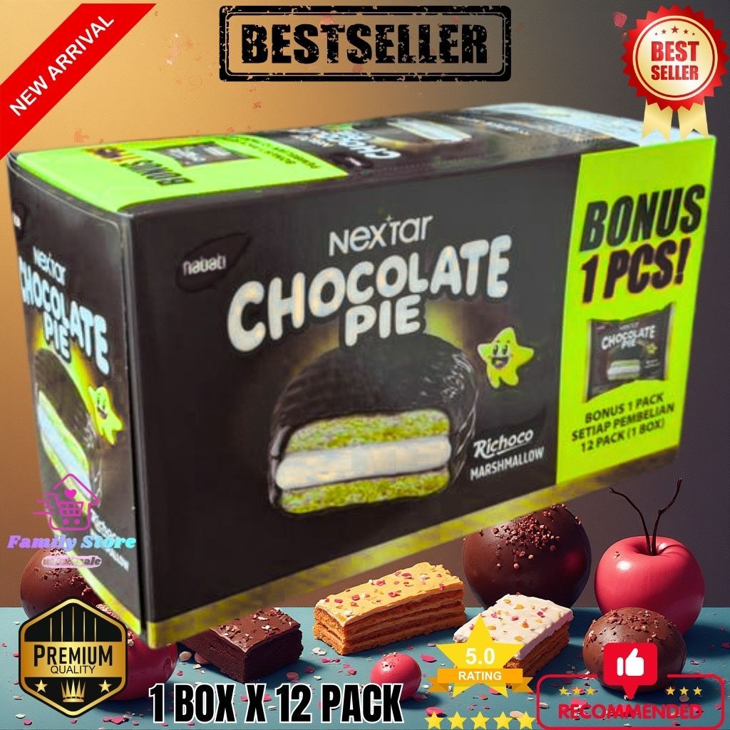 NABATI NEXTAR CHOCOLATE PIE RICHOCO | Shopee Malaysia
