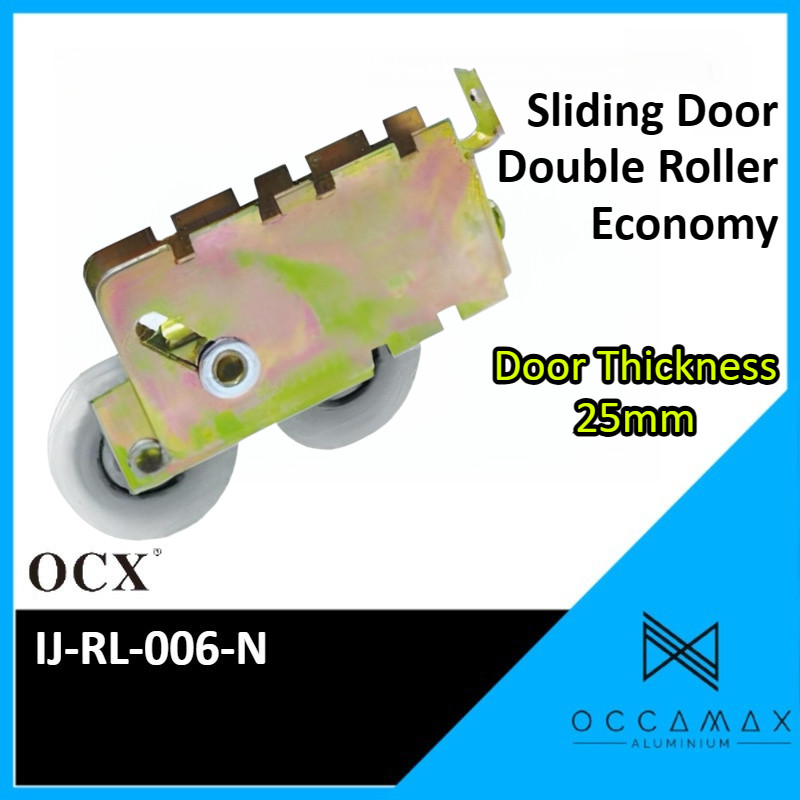 OCX 006 25mm Sliding Door Double Roller Economy IJ-RL-006-N Weight ...