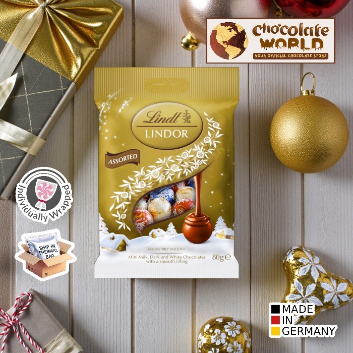 Lindt Mini Lindor Assorted Pouch 80g (Made in Germany) | Shopee Malaysia