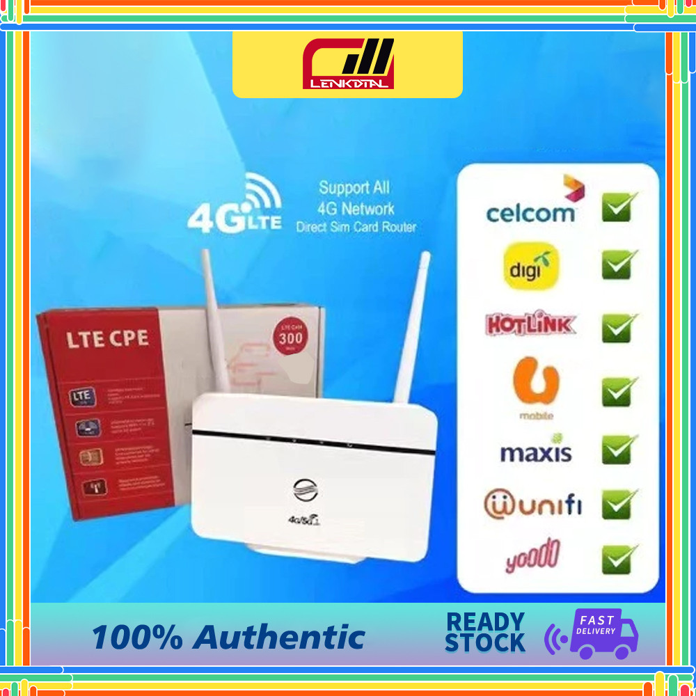 4G LTE CPE Router Modem 300Mbps 4G Router Wireless Modem External ...