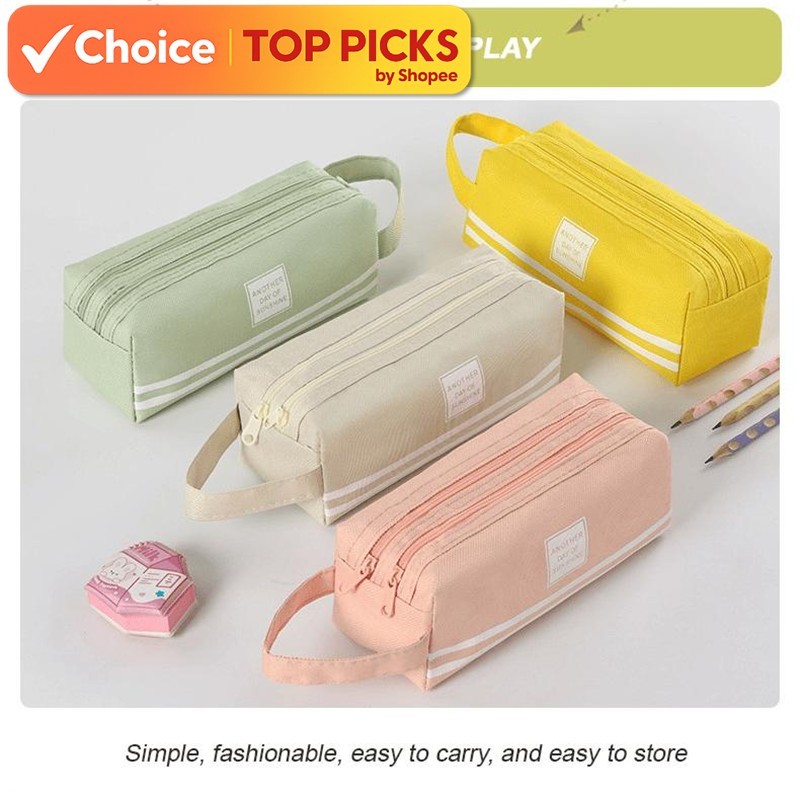 School & Office Pencil Case Box – Multifunctional Stationery Storage ...