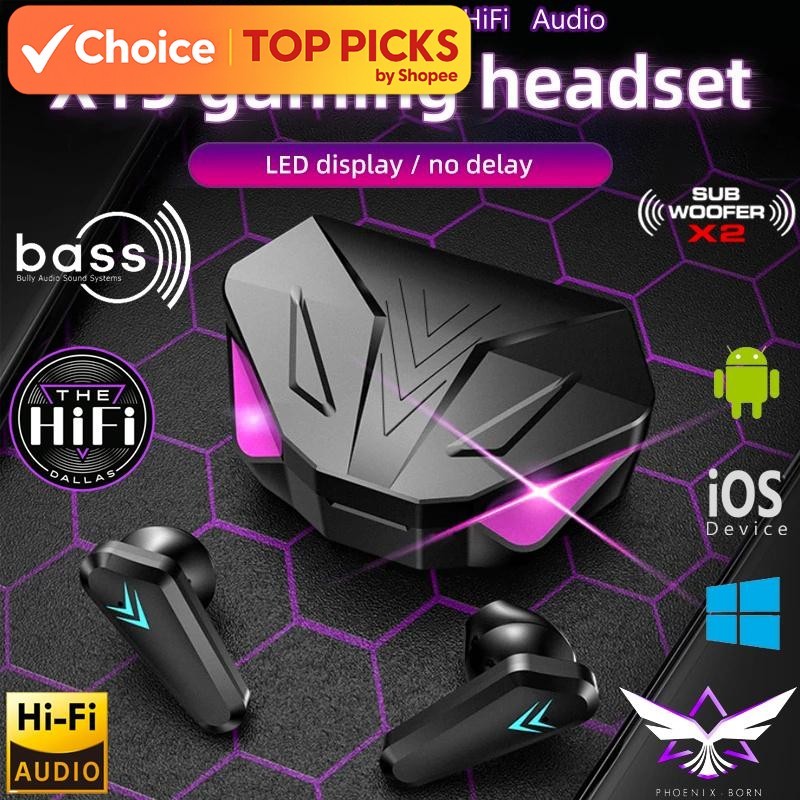 Bluetooth Gaming Earphone | Wireless Headset | Low Latency | Game ...