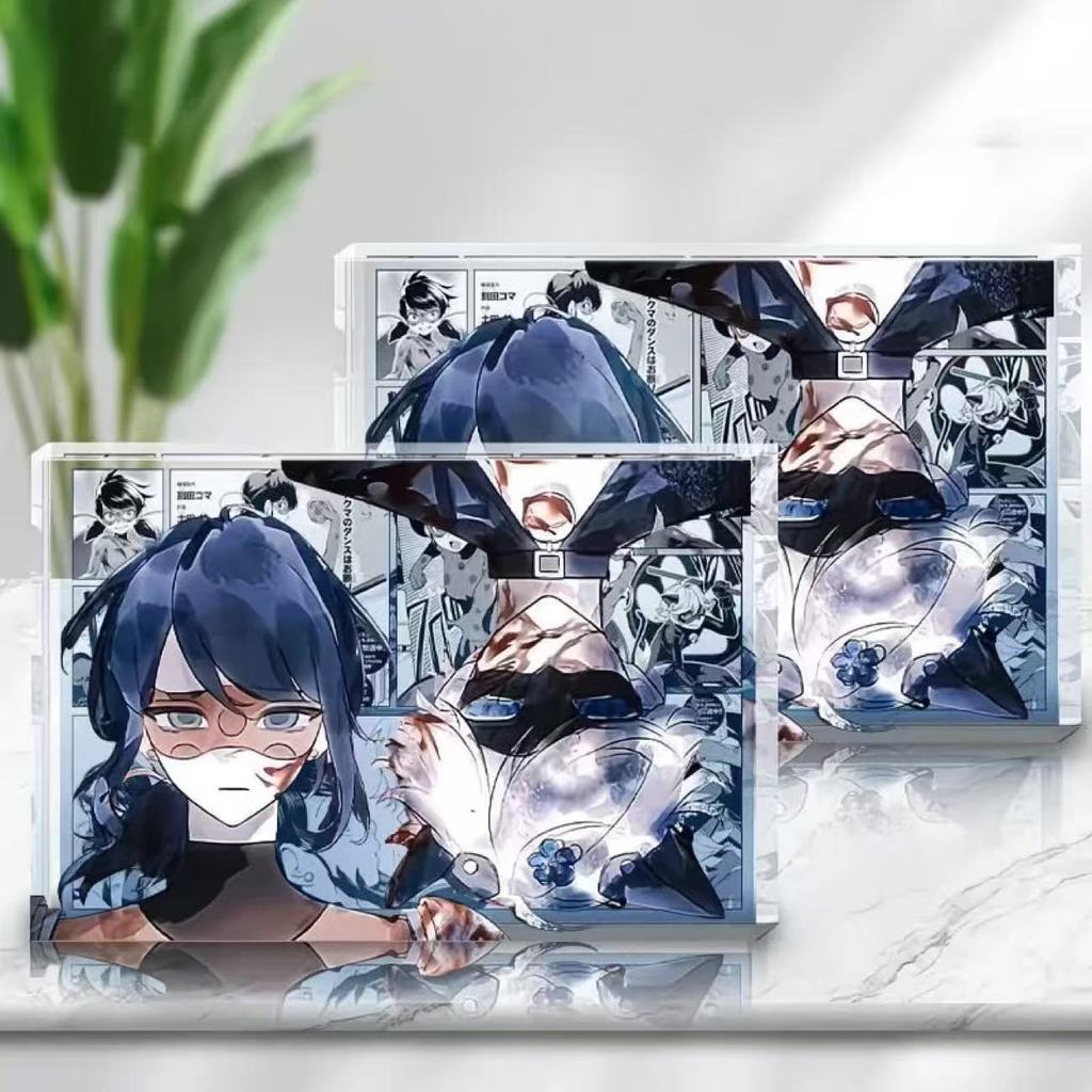 Miracle Girl Acrylic Brick Crystal Photo Frame Ladybug Radi Black Cat ...