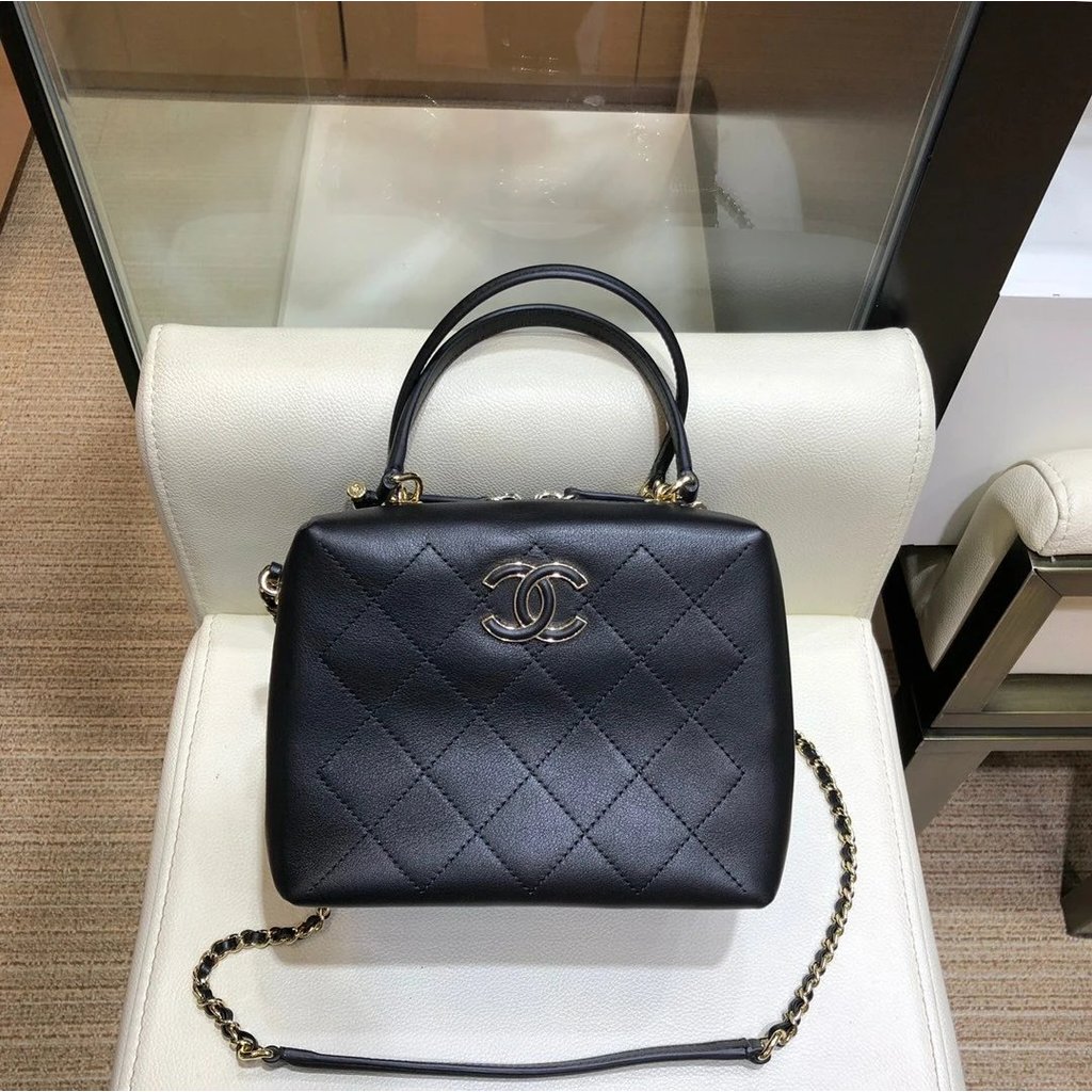 CHANEL S0351 Soft New Series Square Pillow Bag Italy Imported Tire ...