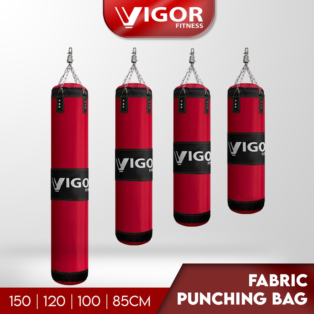 Punching Bag Fabric Filled 85cm, 100cm, 120cm, 150cm / Beg Tinju Berisi ...