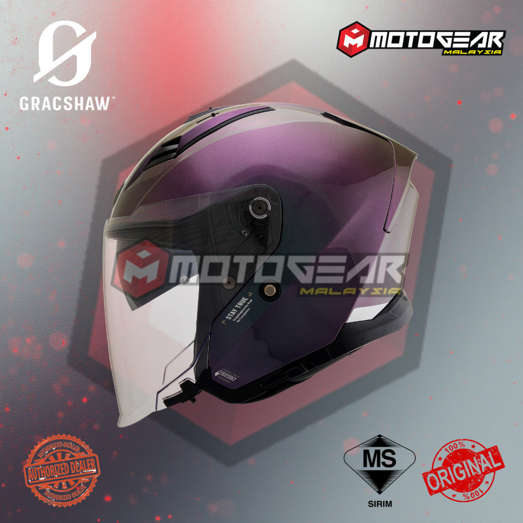 GRACSHAW GENNEX II ALASKA OPENFACE | Shopee Malaysia