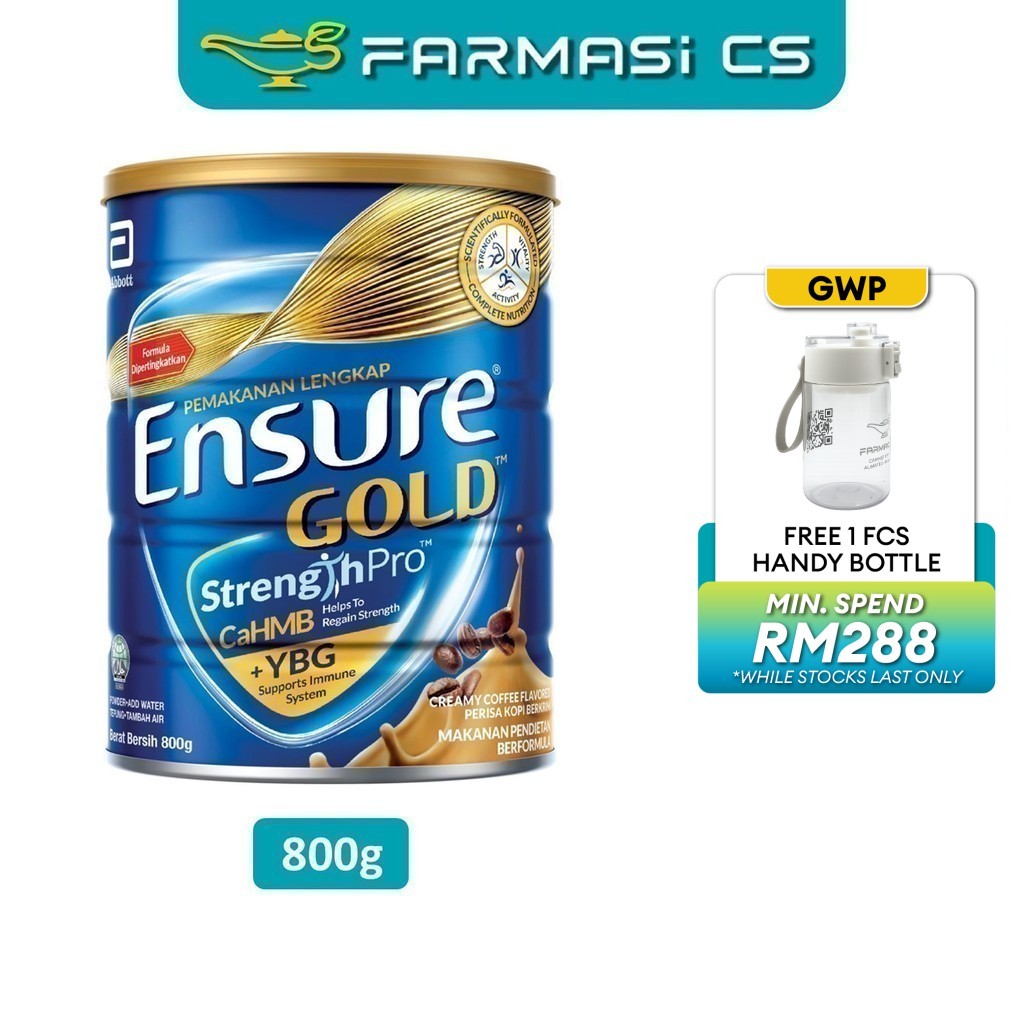 SPECIAL Abbott Ensure Gold Creamy Coffee 800g EXP:08/2026 | Shopee Malaysia