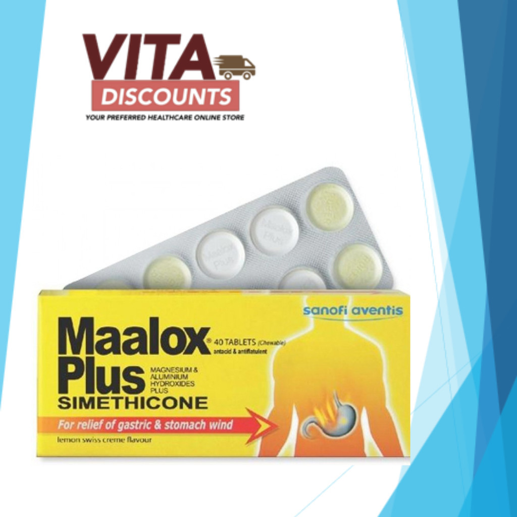MAALOX PLUS TABS 40S | Shopee Malaysia