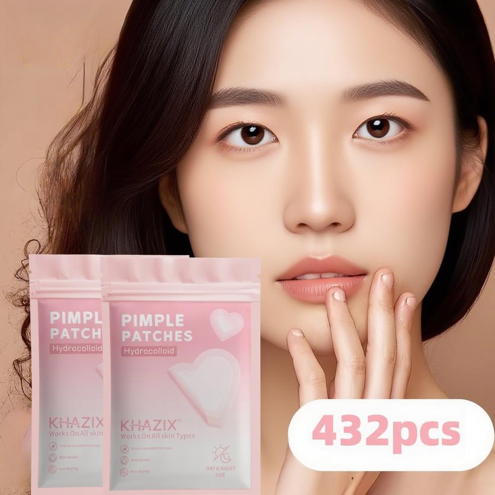 Colorful Love Acne Patch Hydrocolloid Heart Pimples Shaped Acne Patch ...