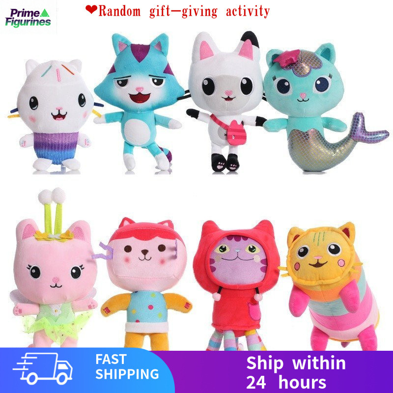 【免运费】8 Style 22-30cm Hot Gabby's Dollhouse Plush Toy Mercat Cartoon ...