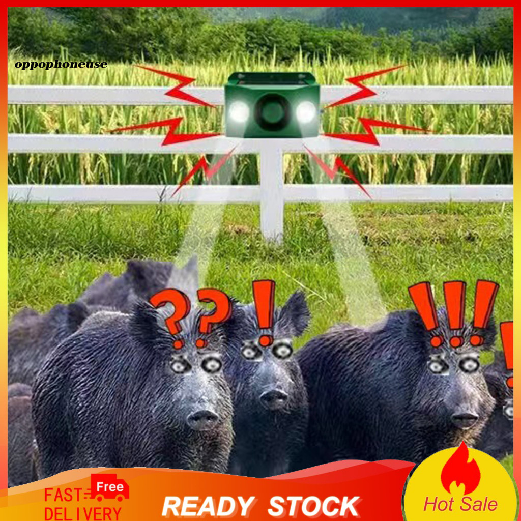 OPPO Versatile Mounting Repellent Lights Fence-mounted Repellent Lights ...
