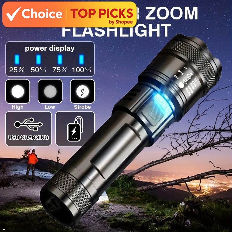 Local Ship White Laser Super Bright LED Flashlight with 3 Model ...
