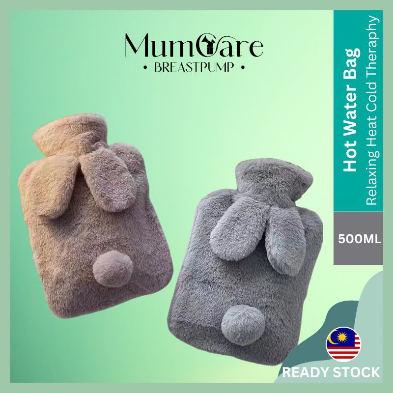 🌈[New Arrival] 🌈 Hot Water Bag 400/500ml Injection Hand Warmers Stomach ...