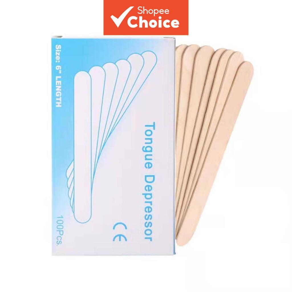 Waxing Sticks 100-Pack, Hair Removal Applicator, Eyebrow Razor & Kilay ...